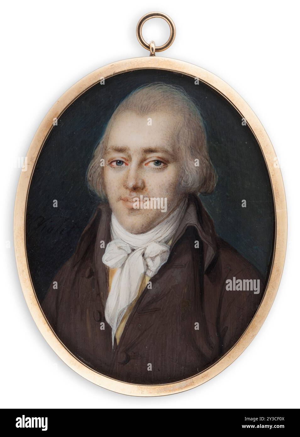 Miniature painting man 1819 hi-res stock photography and images - Alamy