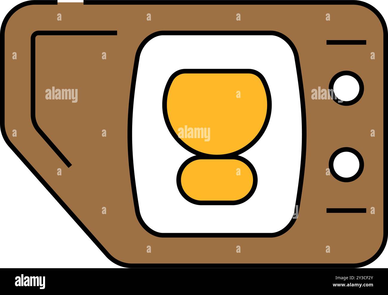 charging port electric icon color illustration Stock Vector Image & Art ...