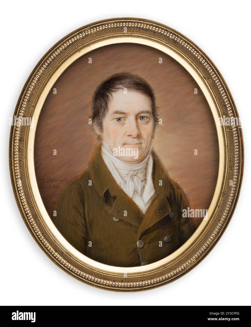 Miniature painting man 1800 hi-res stock photography and images - Alamy