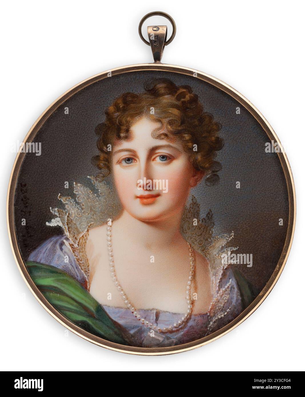 Portrait of a lady, 1787-1853 Stock Photo - Alamy