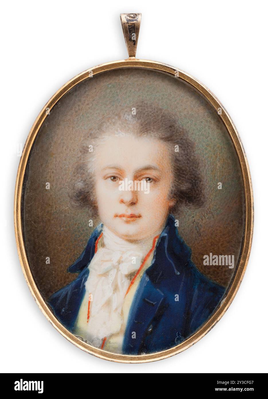 Portrait painter self portrait? Cut Out Stock Images & Pictures - Alamy