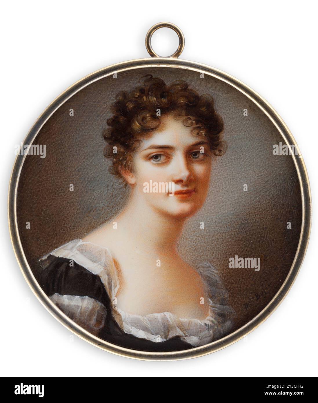 Circular portrait miniature Cut Out Stock Images & Pictures - Alamy