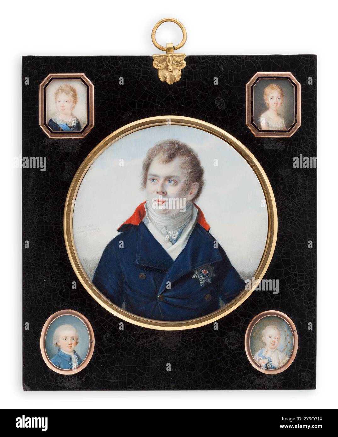 England king painting Cut Out Stock Images & Pictures - Alamy