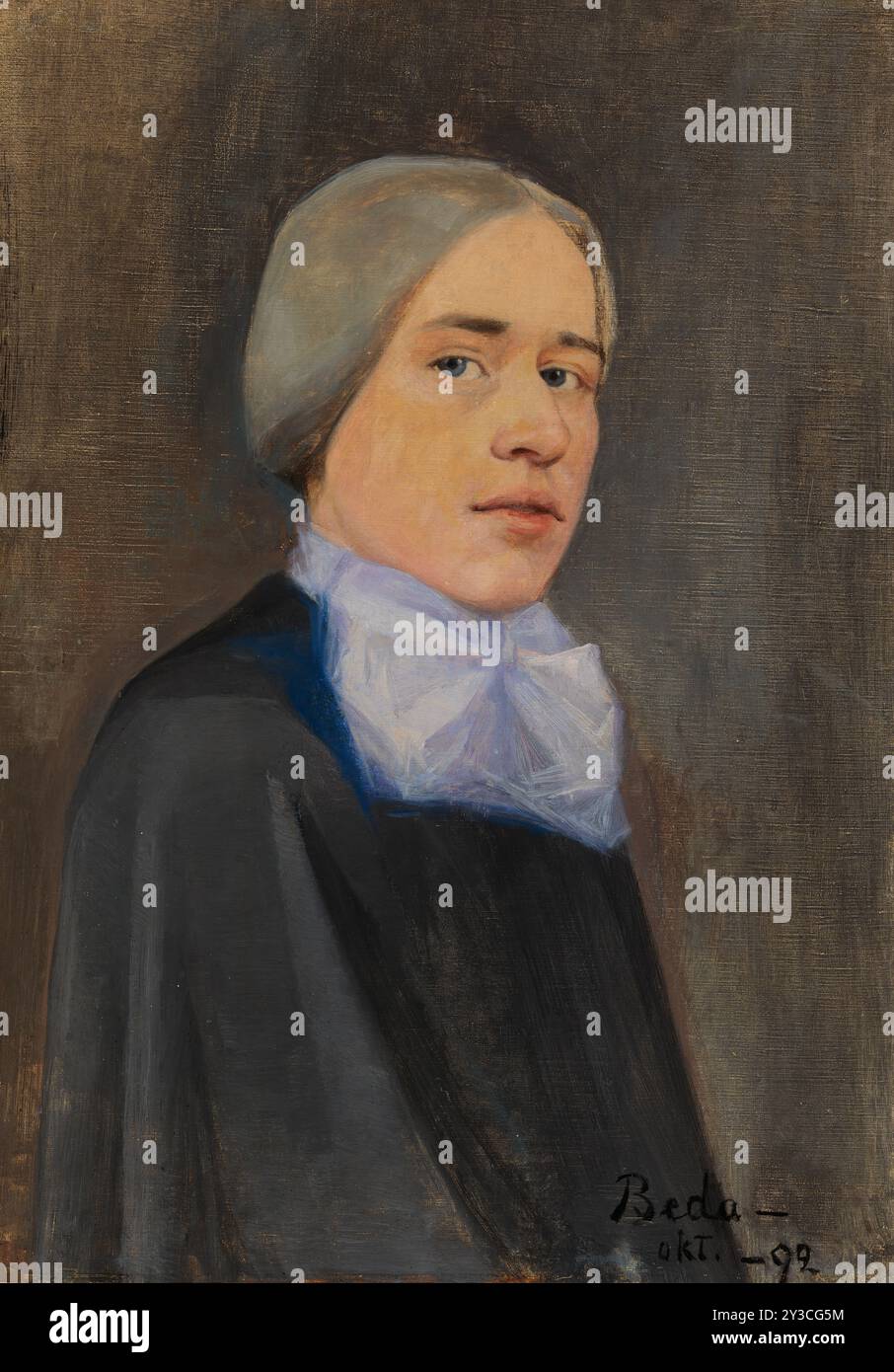 Self portrait 1892 oil on canvas hi-res stock photography and images ...