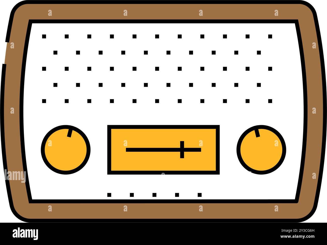 Groovy music retro guitar Cut Out Stock Images & Pictures - Alamy