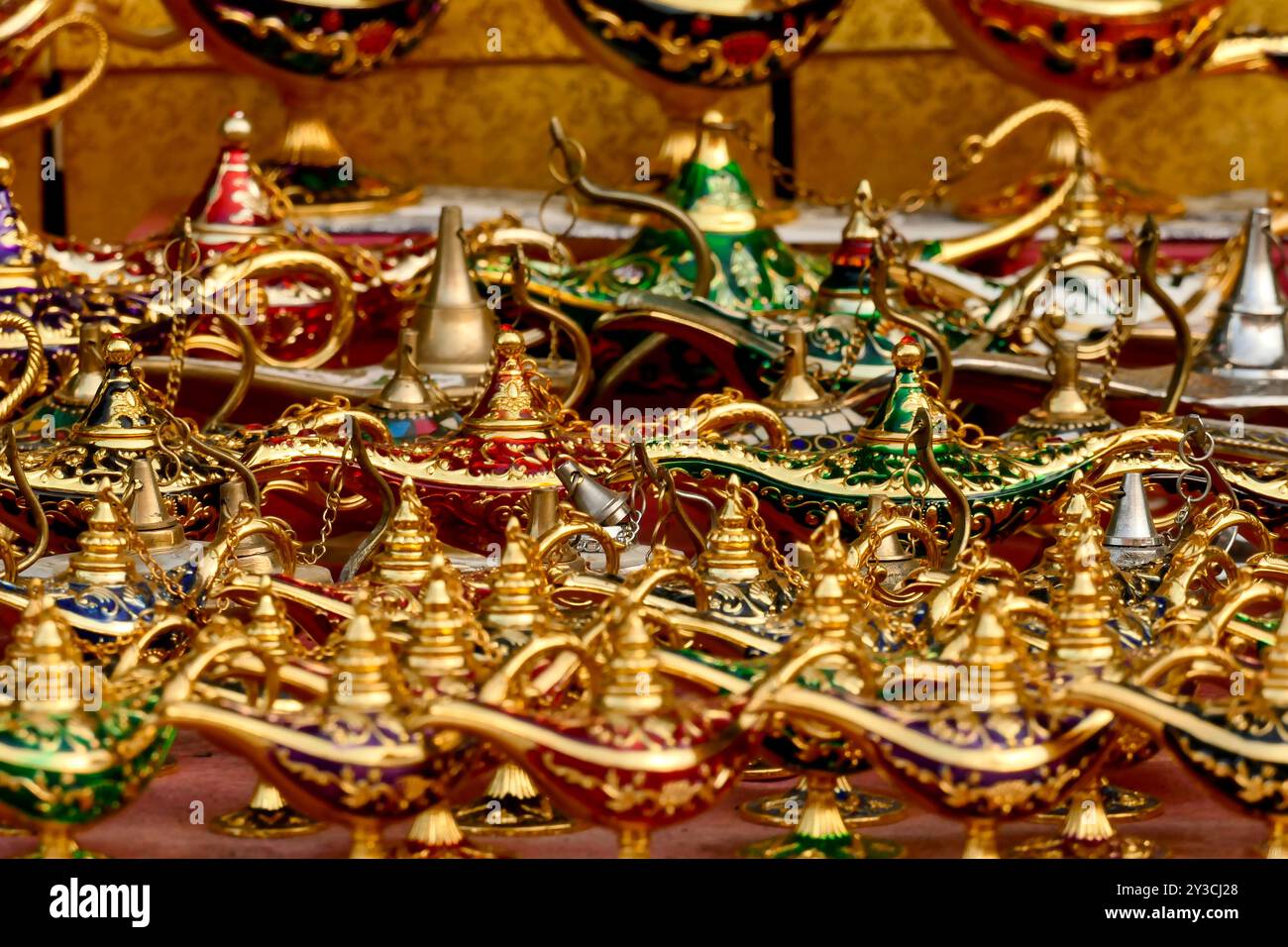 Marrakesh, Imperial city of Morocco, food spices, crafts and goods in ...