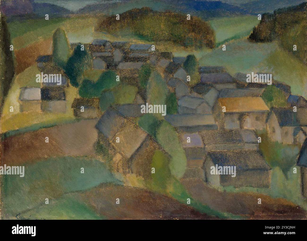 French landscape, 1917 Stock Photo - Alamy
