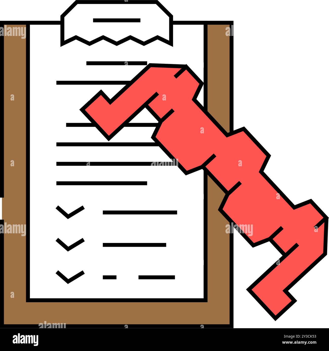 product testing mechanical engineer icon color illustration Stock ...