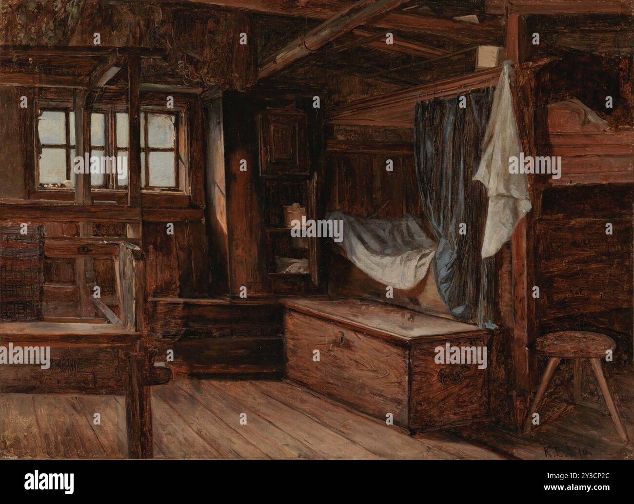 Finnish cottage interior hi-res stock photography and images - Alamy