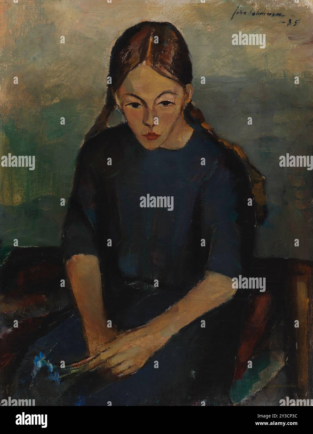 Girl 1935 painting hi-res stock photography and images - Alamy