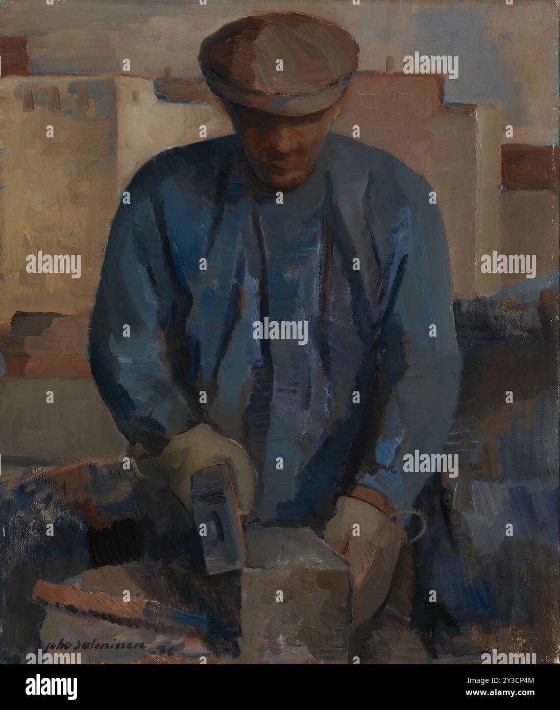 Cobblestone cutter hi-res stock photography and images - Alamy