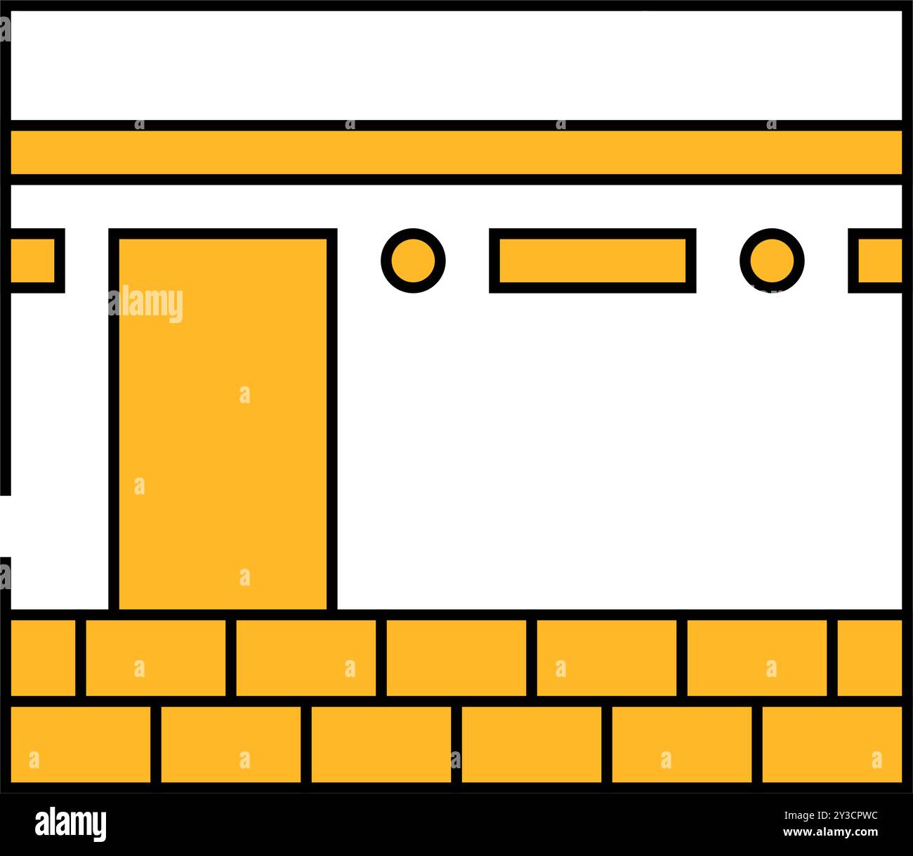 Kaaba islam muslim color Cut Out Stock Images & Pictures - Alamy