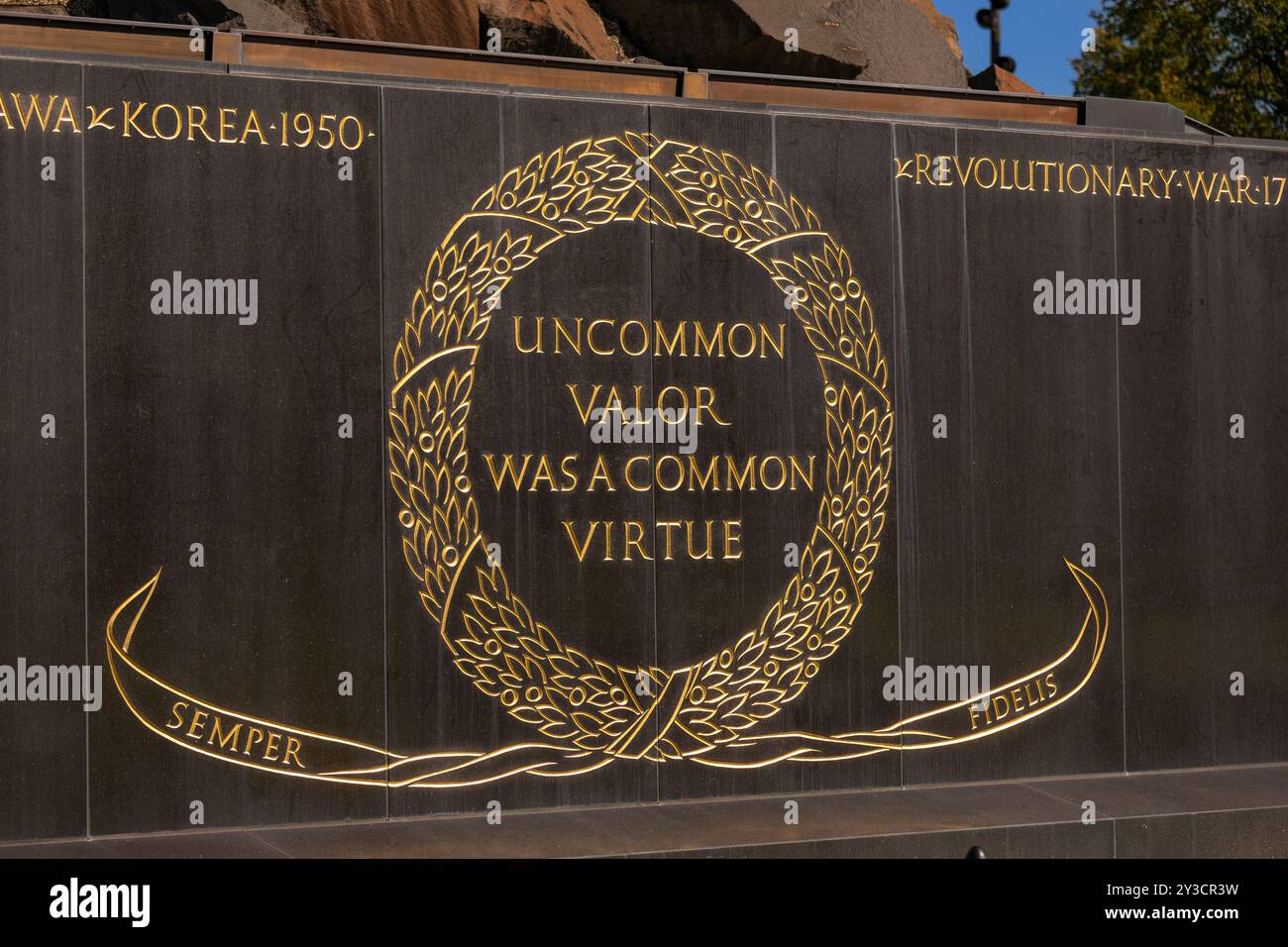 ROSSLYN, ARLINGTON, VIRGINIA, USA - Detail of Iwo Jima United States ...