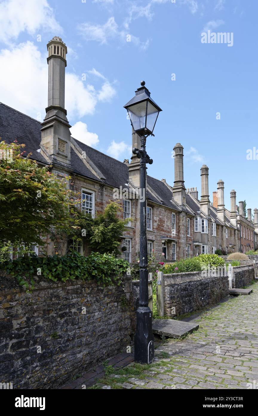 Vicars Close, Wells, England, Great Britain Stock Photo - Alamy