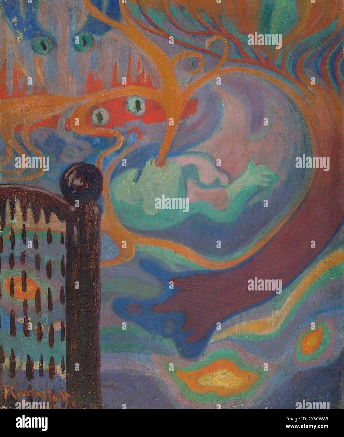 A squeaky bed, 1913 Stock Photo - Alamy