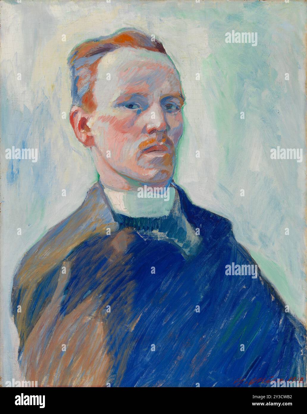 Self Portrait, 1912 Stock Photo - Alamy