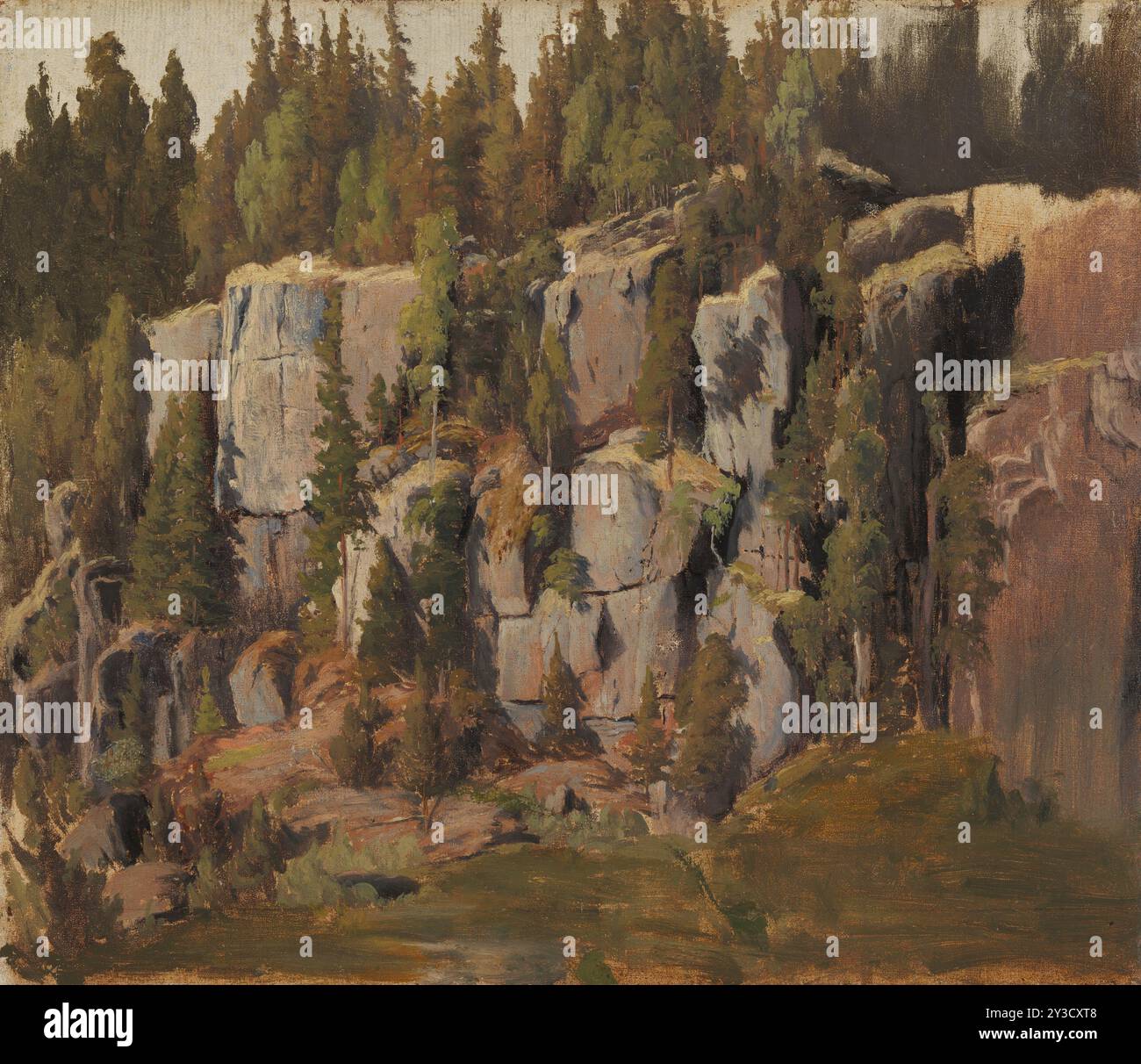 Rapakivi Rocks; Weathered Rocks, 1871 Stock Photo - Alamy