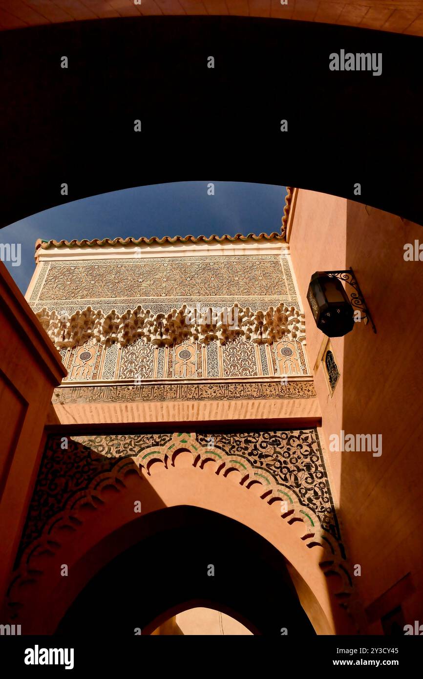 Ben Youssef Madrasa, masterpiece of Islamic art and architecture ...