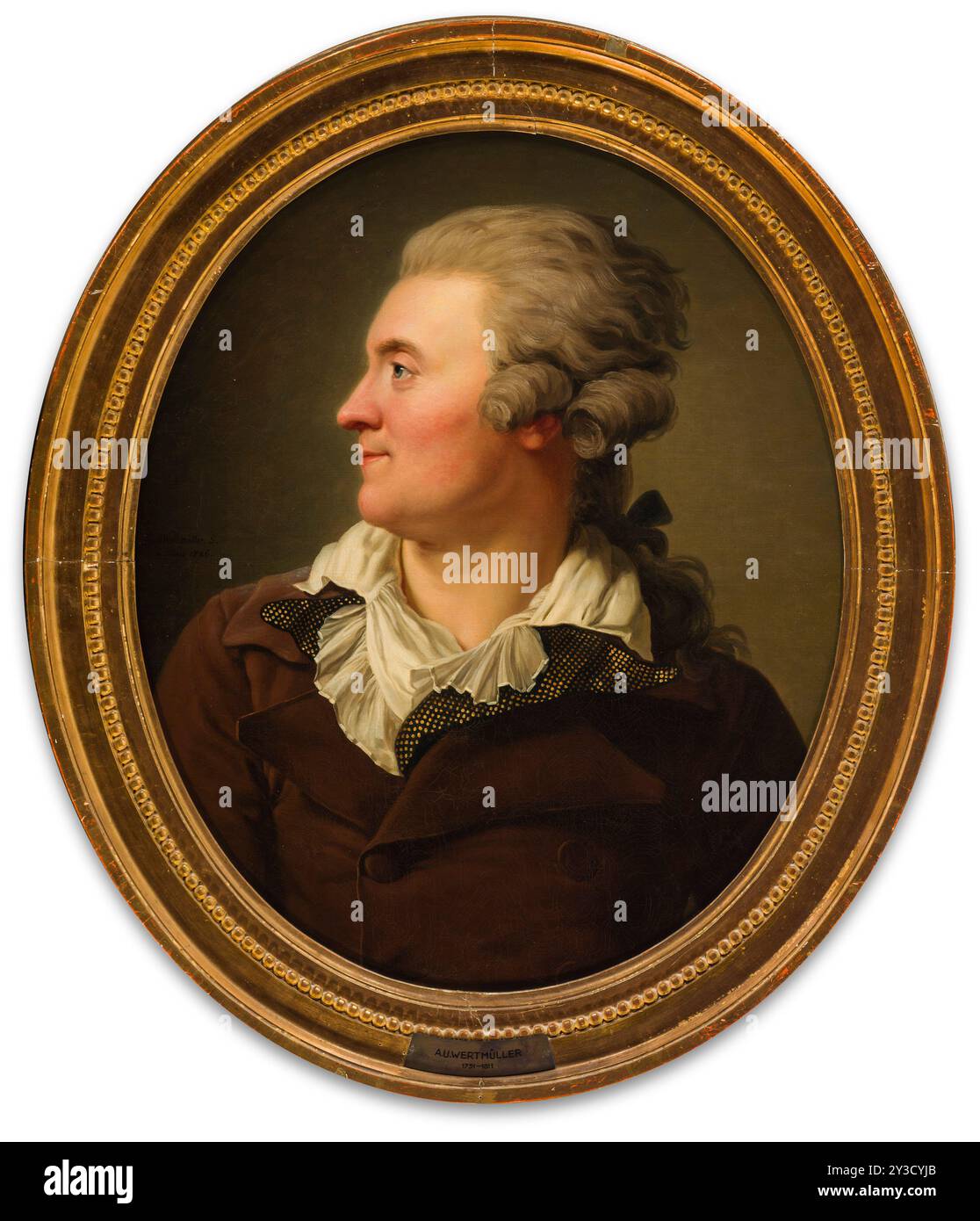 Portrait of a Man, 1786 Stock Photo - Alamy