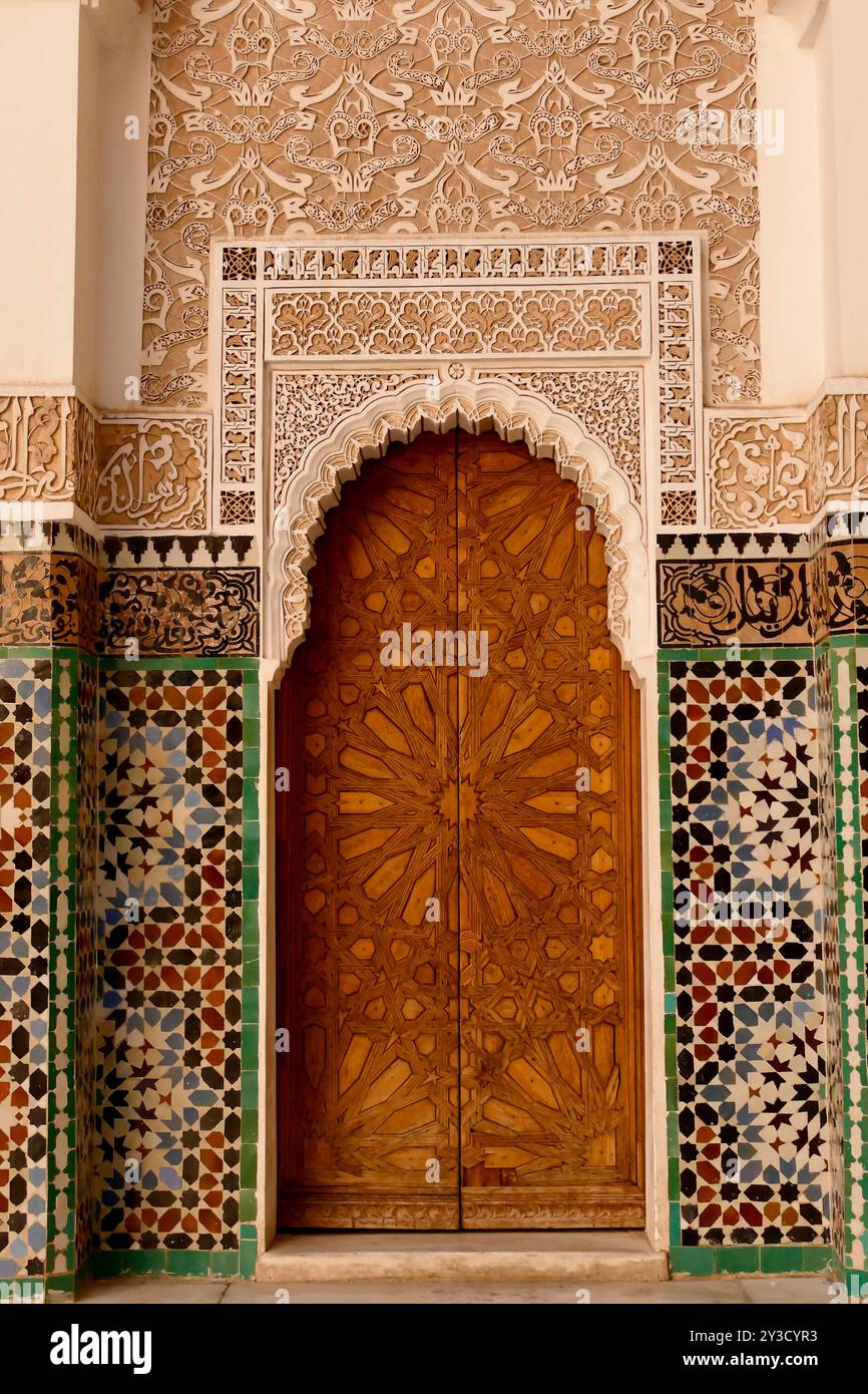 Ben Youssef Madrasa, masterpiece of Islamic art and architecture ...