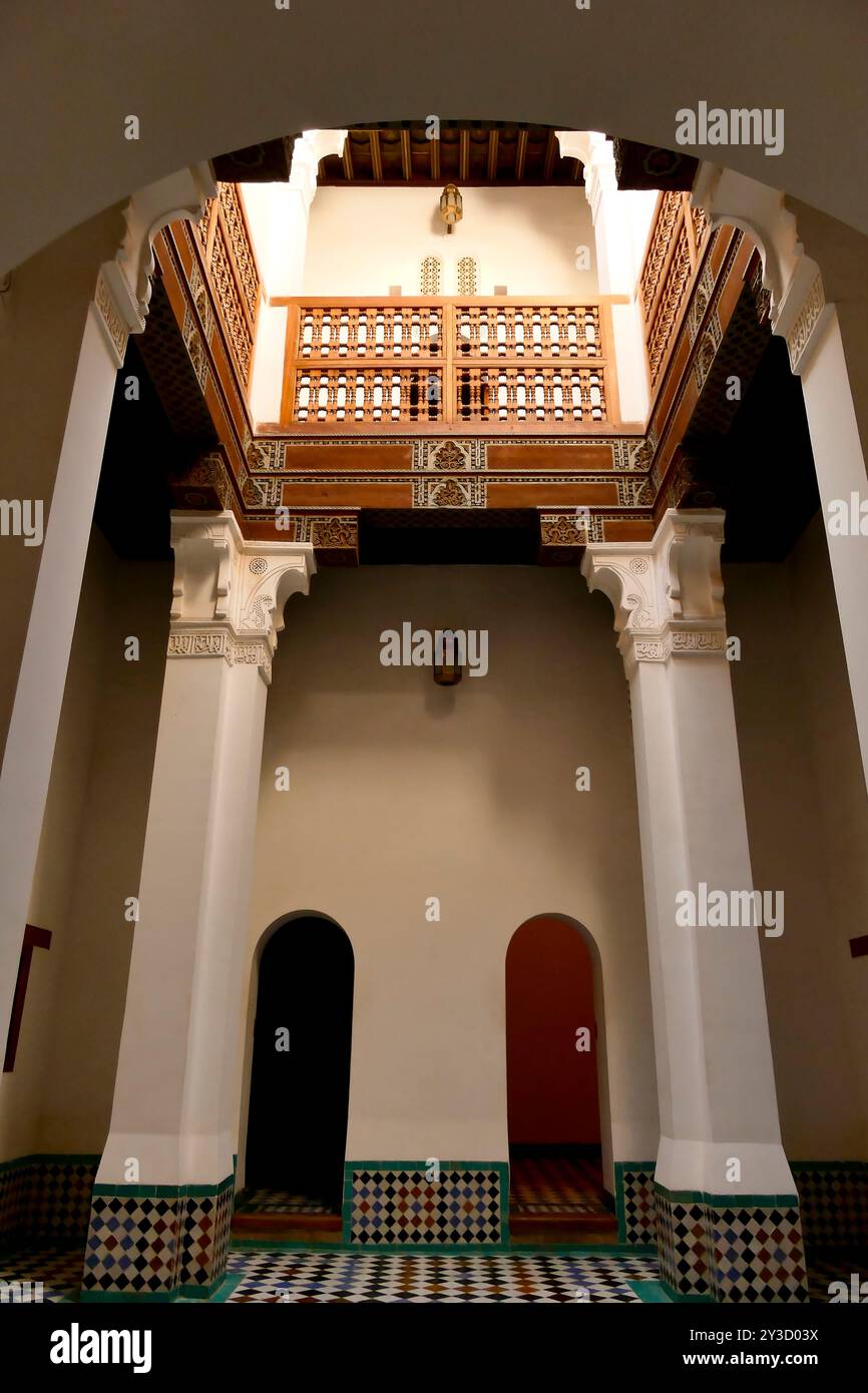 Ben Youssef Madrasa, masterpiece of Islamic art and architecture ...