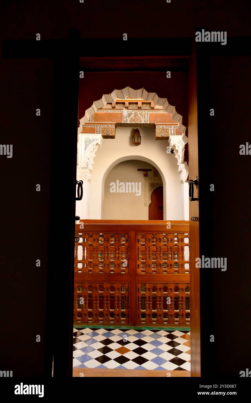 Ben Youssef Madrasa, masterpiece of Islamic art and architecture ...
