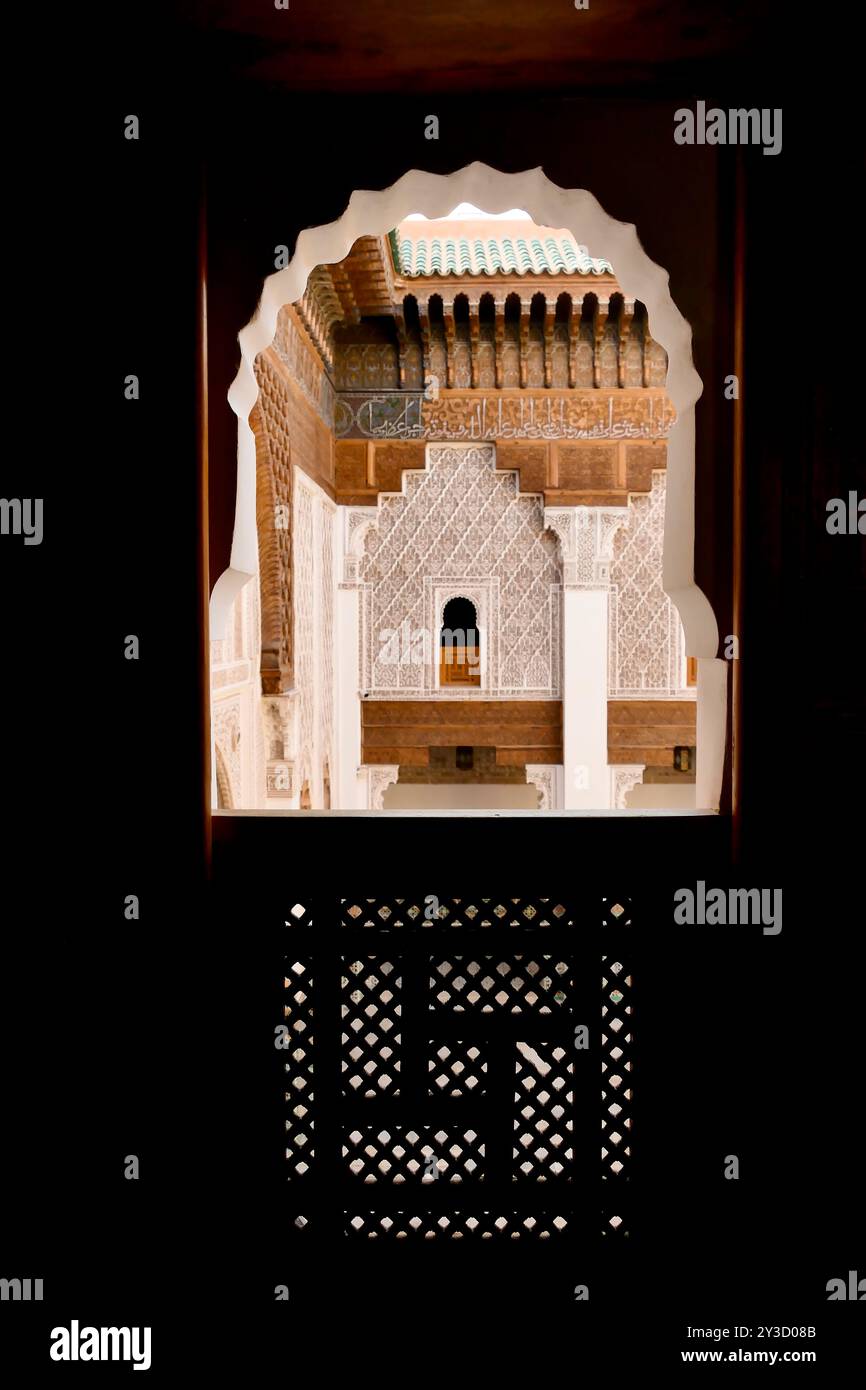 Ben Youssef Madrasa, masterpiece of Islamic art and architecture ...