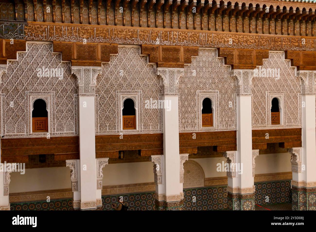 Ben Youssef Madrasa, masterpiece of Islamic art and architecture ...