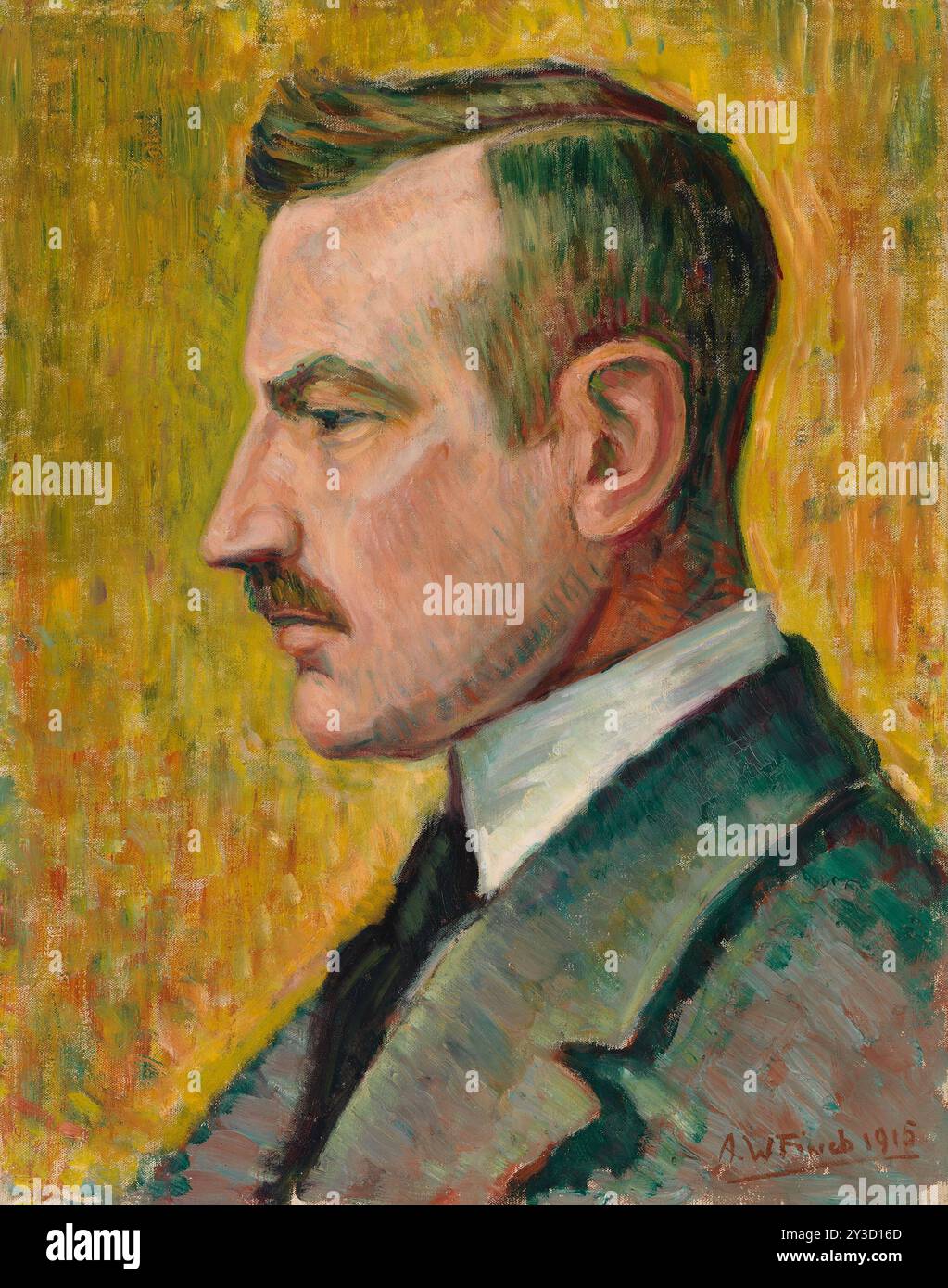 Portrait of Artist Magnus Enckell, 1915 Stock Photo - Alamy