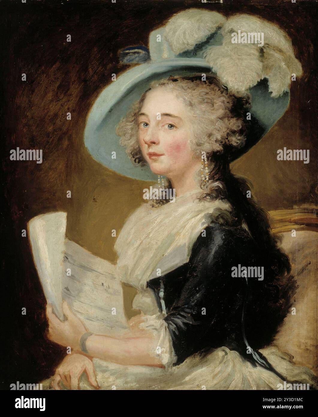 English singer, c1790-1799 Stock Photo - Alamy