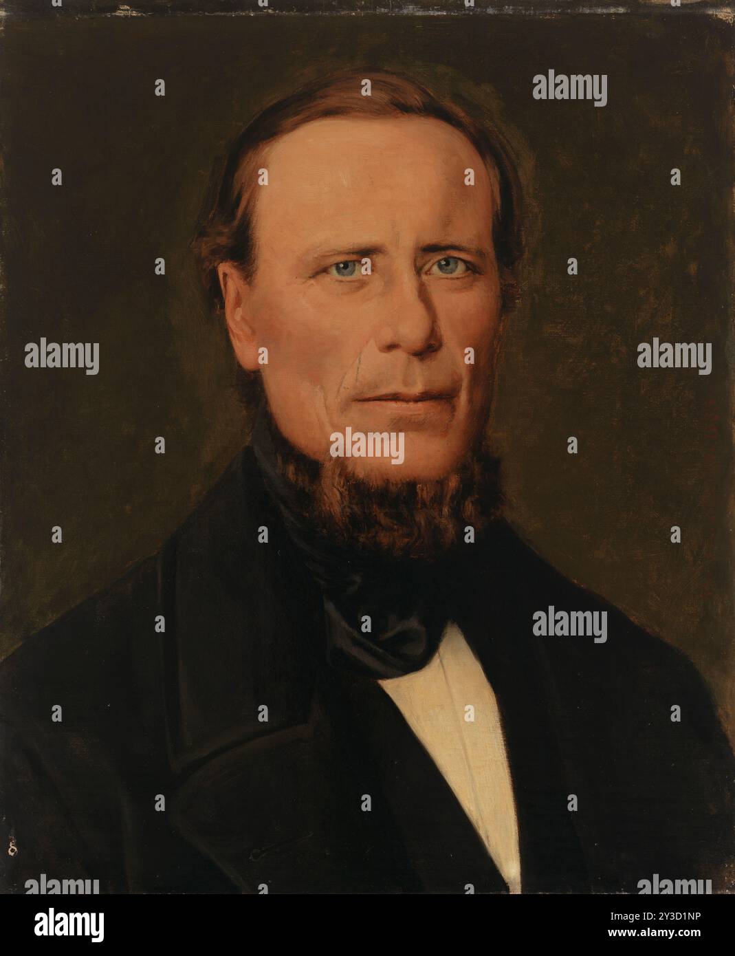 Portrait of a Man, 1883 Stock Photo - Alamy