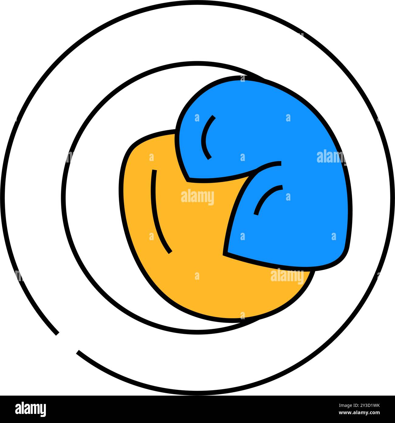 Healthy breakfast poached egg Stock Vector Images - Alamy