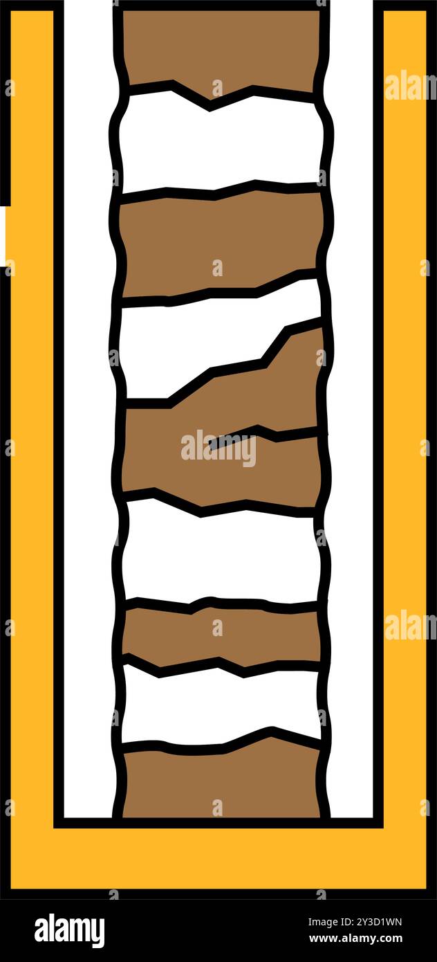 drill core samples icon color illustration Stock Vector Image & Art - Alamy