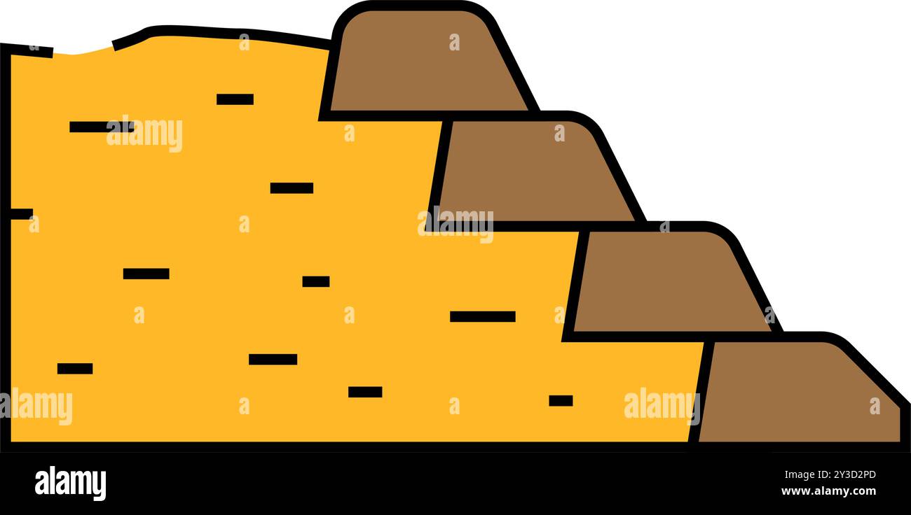 tailings management icon color illustration Stock Vector Image & Art ...