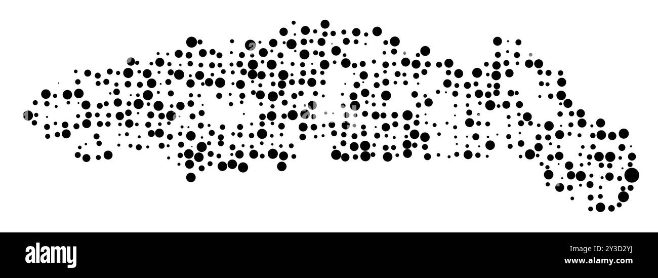 Gorontalo outline map Black and White Stock Photos & Images - Alamy