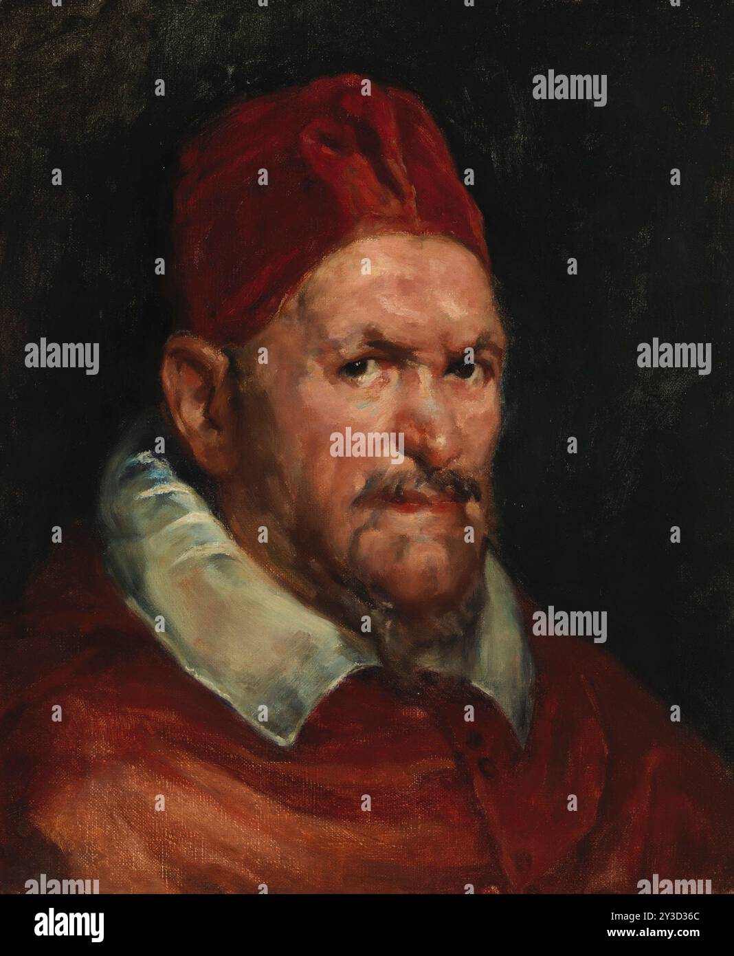 Portrait of Pope Innocent X, copy after Velázquez, 1892 Stock Photo - Alamy