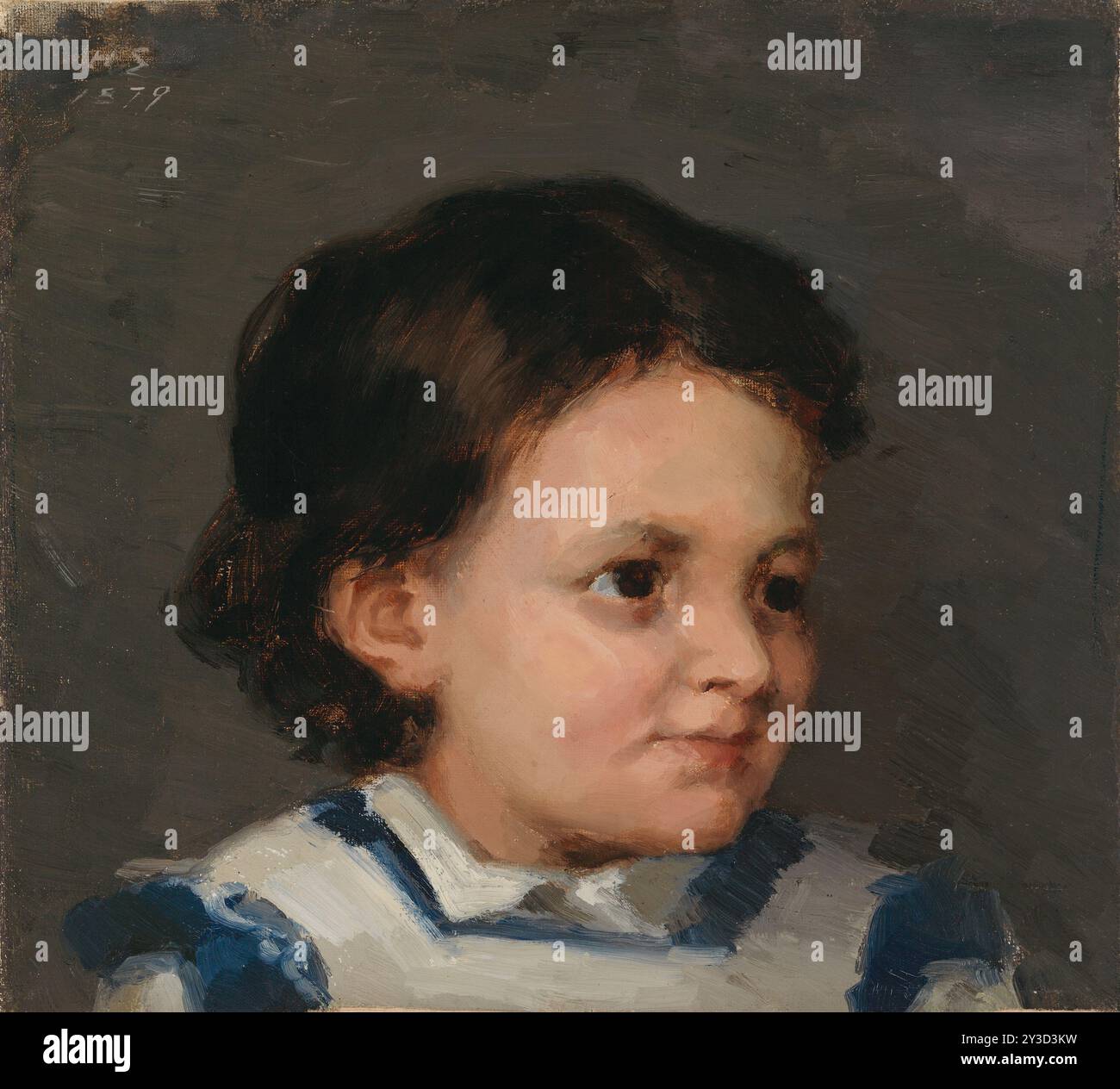 Little Liisa, 1879 Stock Photo - Alamy