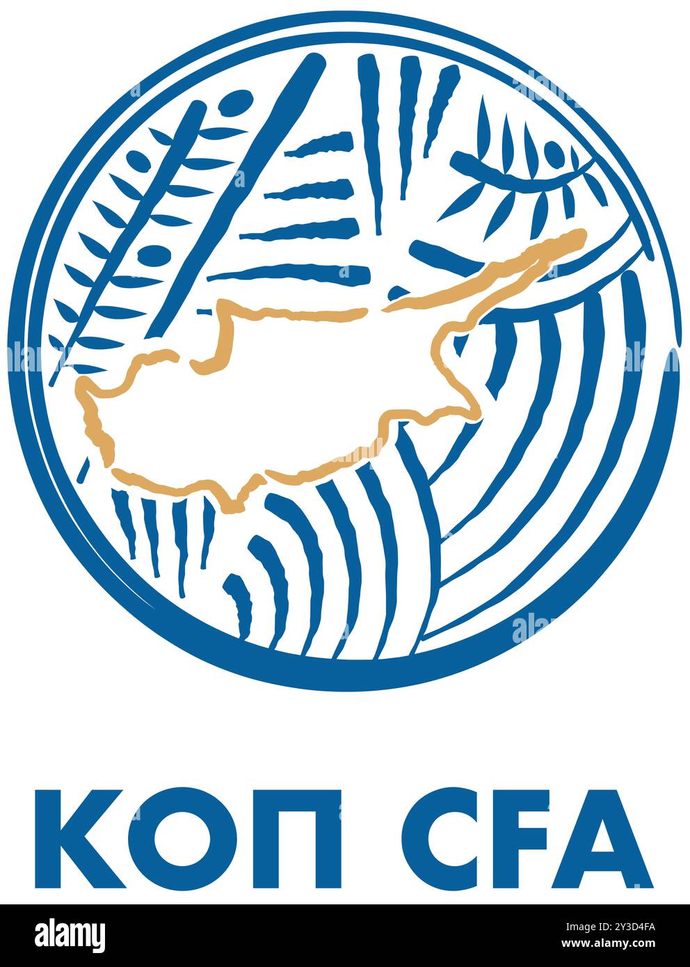 Cyprus Football Association logo Stock Photo - Alamy