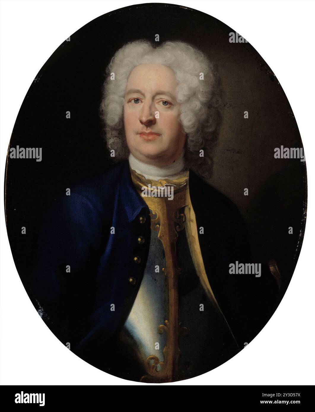 Major-general Simon Jacob Wennerstedt, 1731 Stock Photo - Alamy
