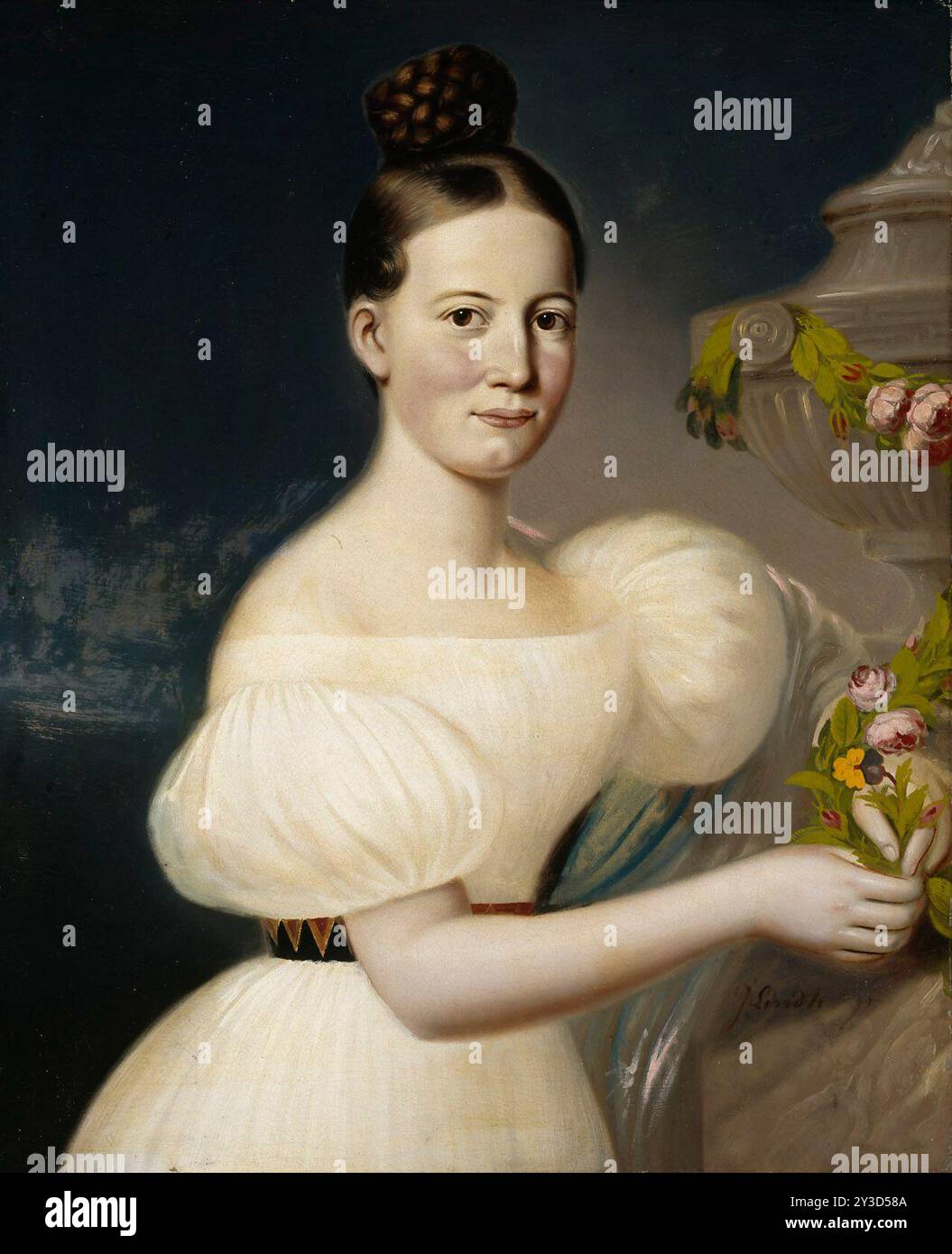 Portrait of Eva Törngren, 1830-1834 Stock Photo - Alamy