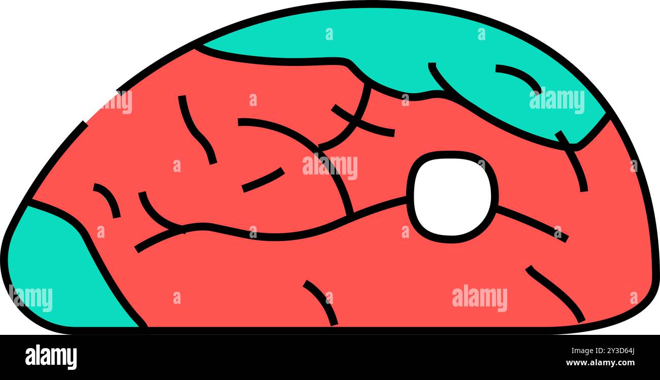 meat rotten food icon color illustration Stock Vector Image & Art - Alamy