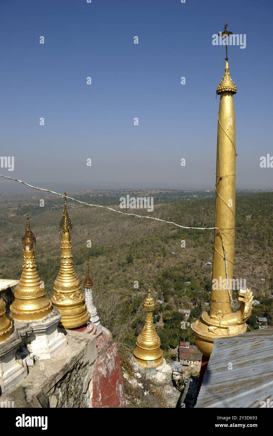 Myanmar mountain temples hi-res stock photography and images - Alamy