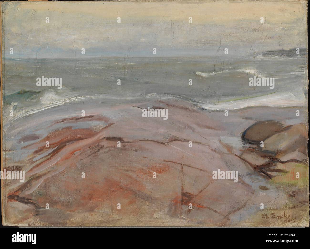 Seaside Landscape from Suursaari Island, 1905 Stock Photo - Alamy