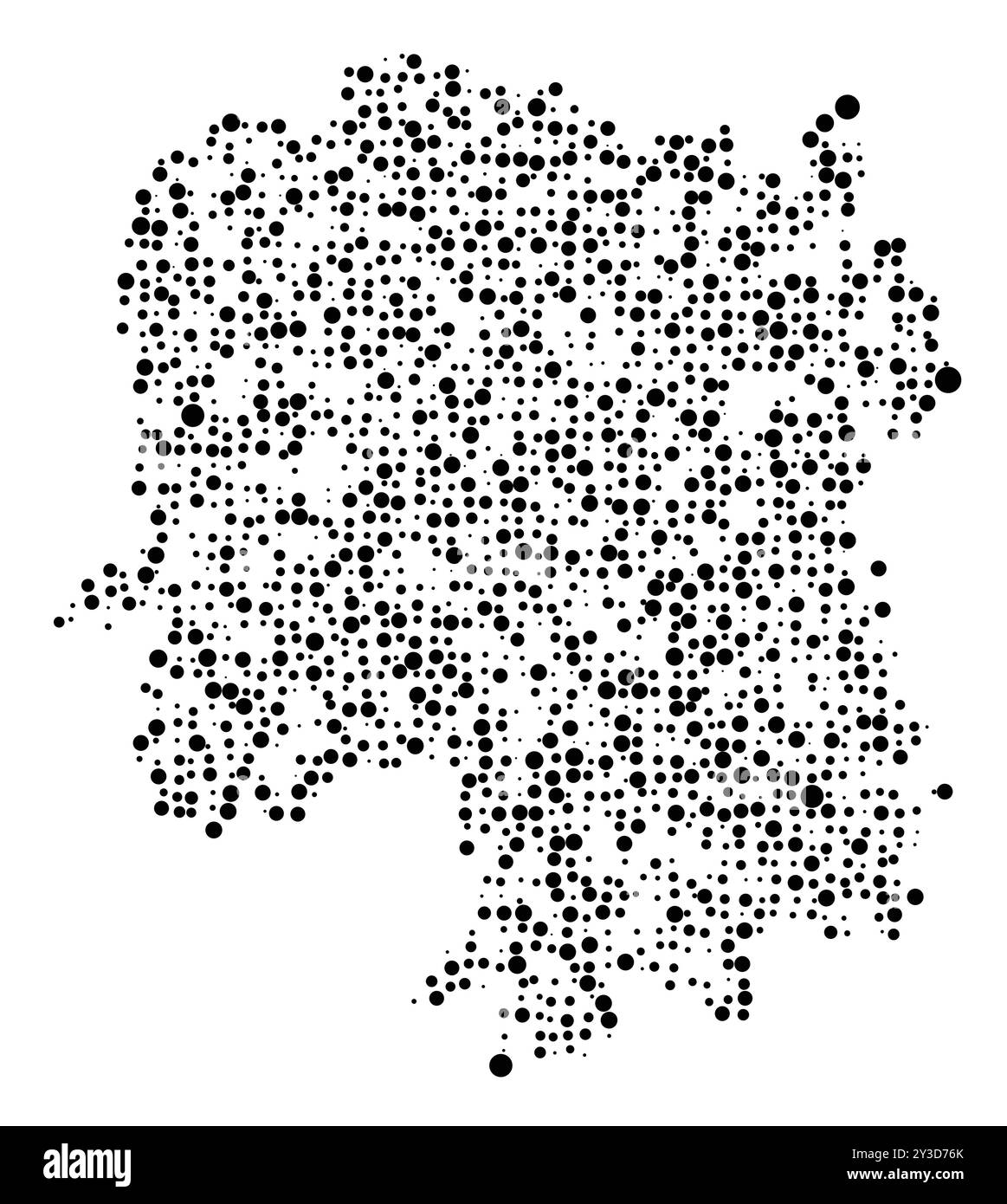 Symbol Map of the Province Hunan (People's Republic of China) showing ...