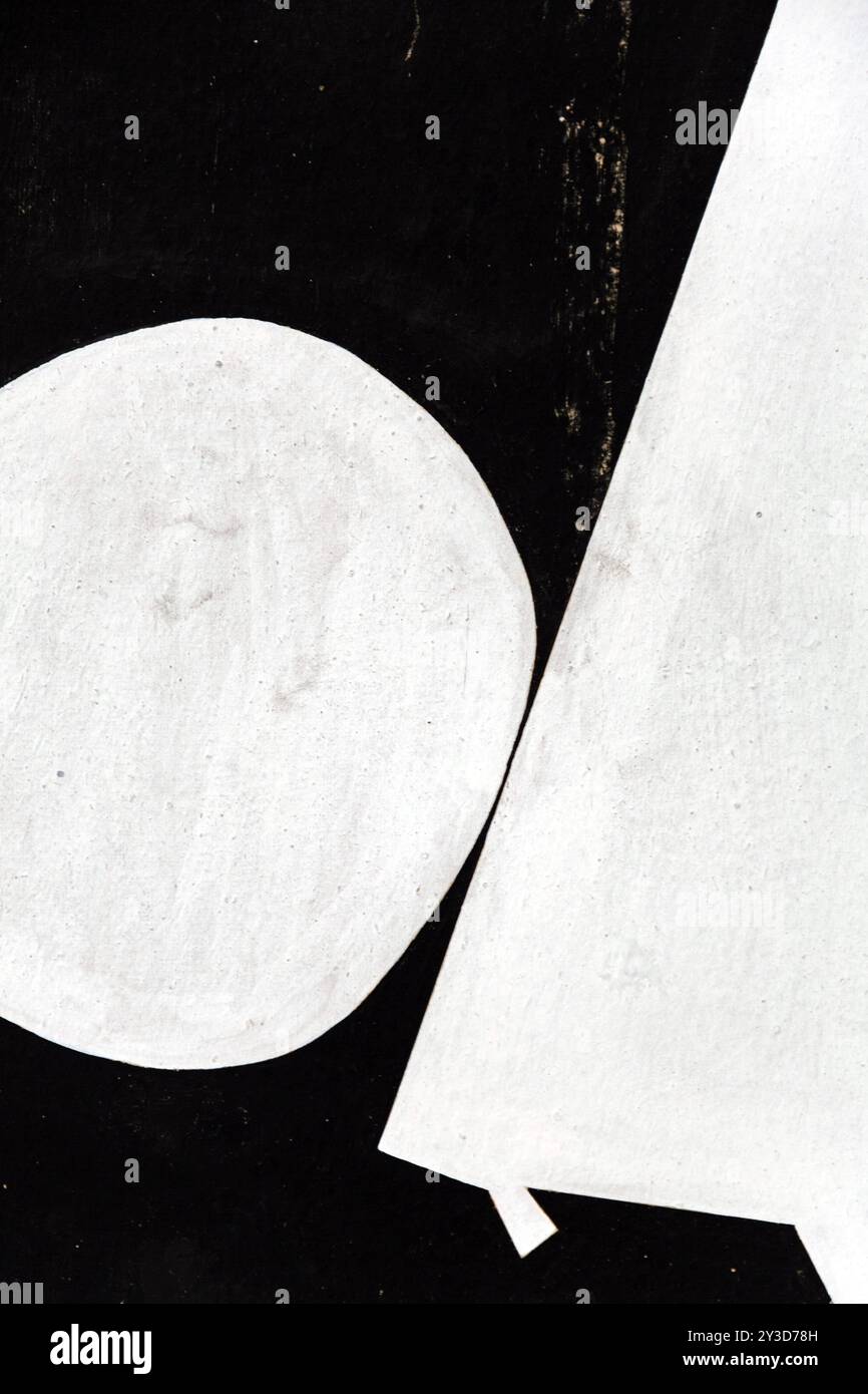 Painted canvas fragment, abstract art painting detail texture ...