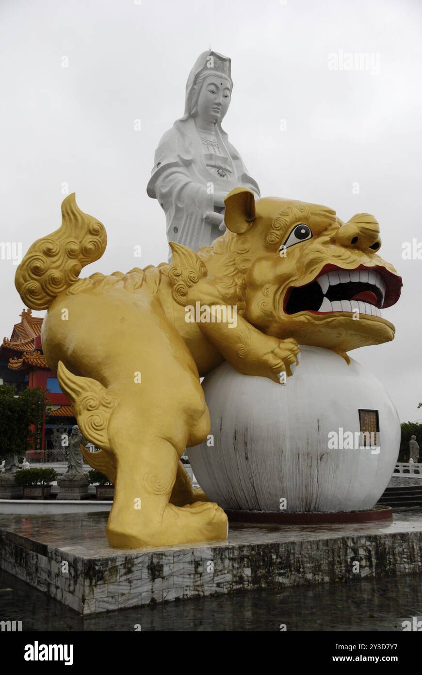 Kuanyin Statue, Chungcheng Park, Keelung, Taiwan, Asia Stock Photo - Alamy