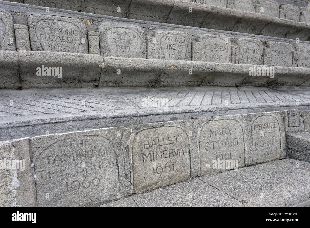 Audience seat, Minack Theatre, Saint Levan, St. Levan, England, Great ...