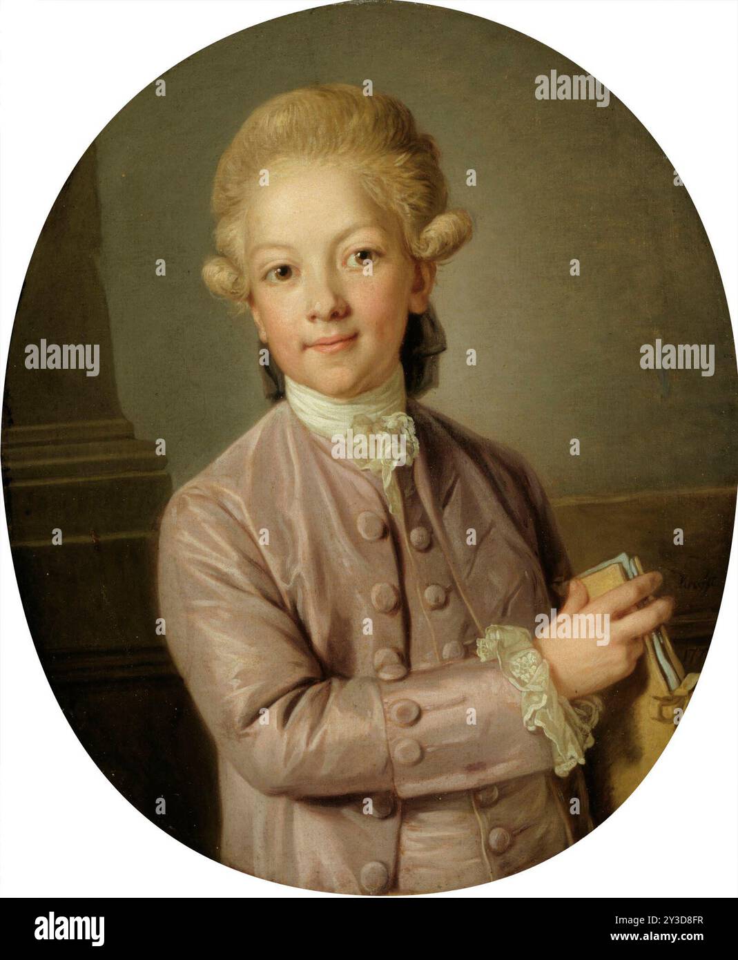 Portrait of a Boy, 1773 Stock Photo - Alamy