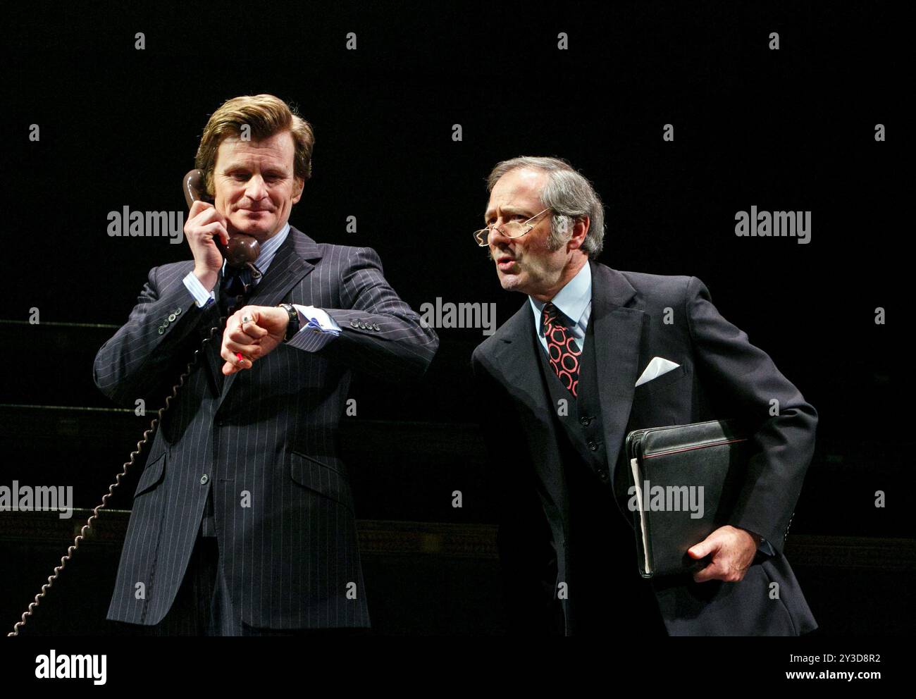l-r: Charles Edwards (Jack Weatherill), Julian Wadham (Humphrey Atkins ...