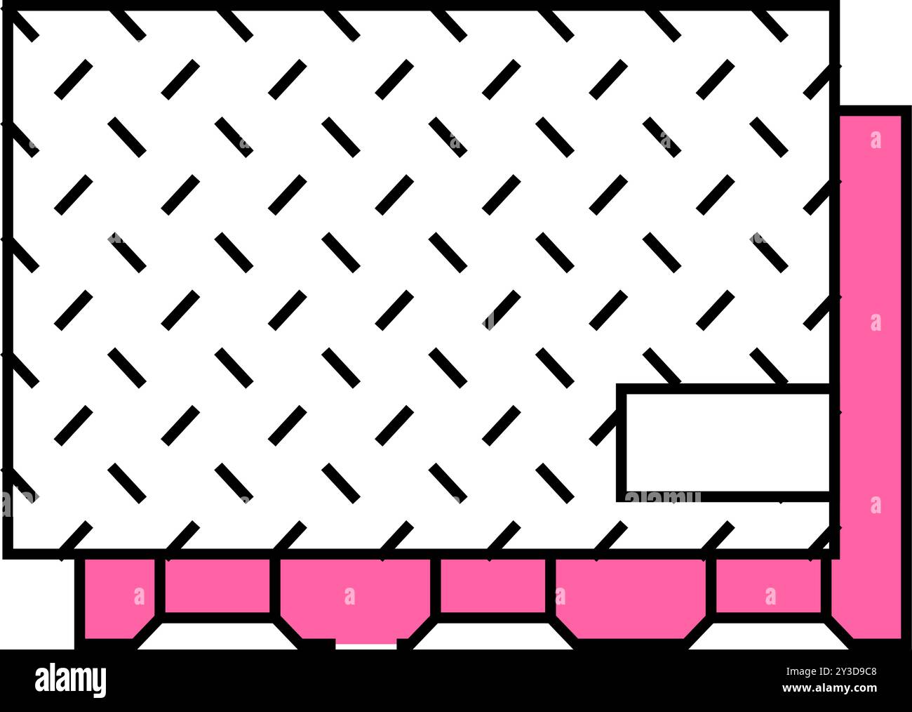 sheet metal manufacturing engineer icon color illustration Stock Vector ...